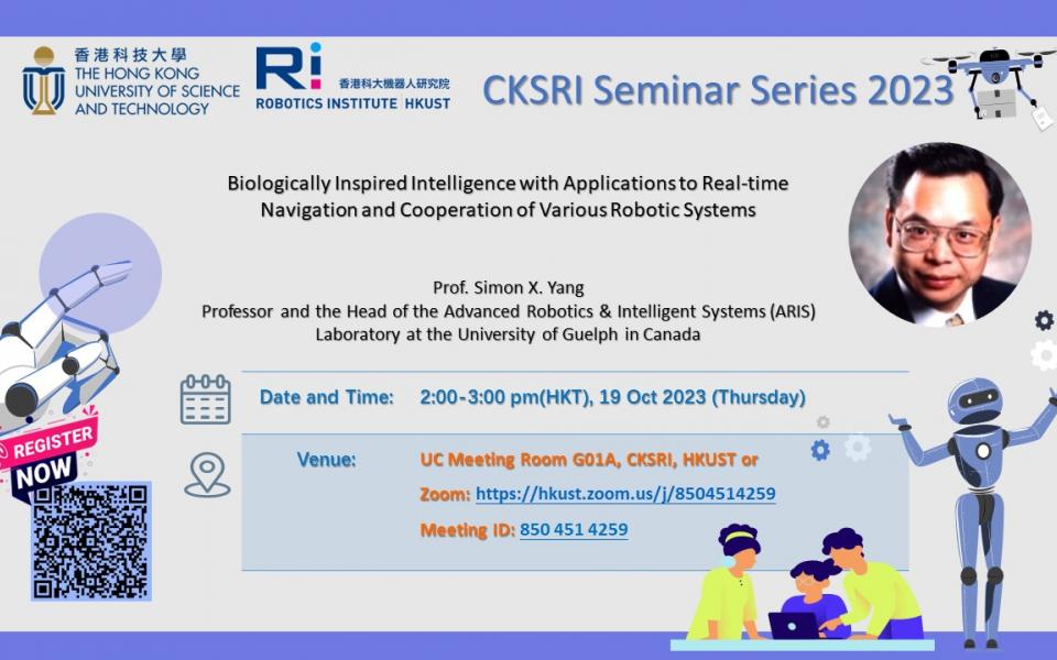 CKSRI Seminar Series 2023 "Biologically Inspired Intelligence with Applications to Real-time ...